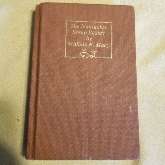 Accents | Vintage The Nantucket Scrap Basket Hardcover Book 2nd Edition ...